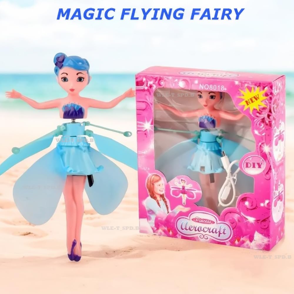 Magic Flying Fairy Doll for Girls and Boys,Princess Doll for Kids