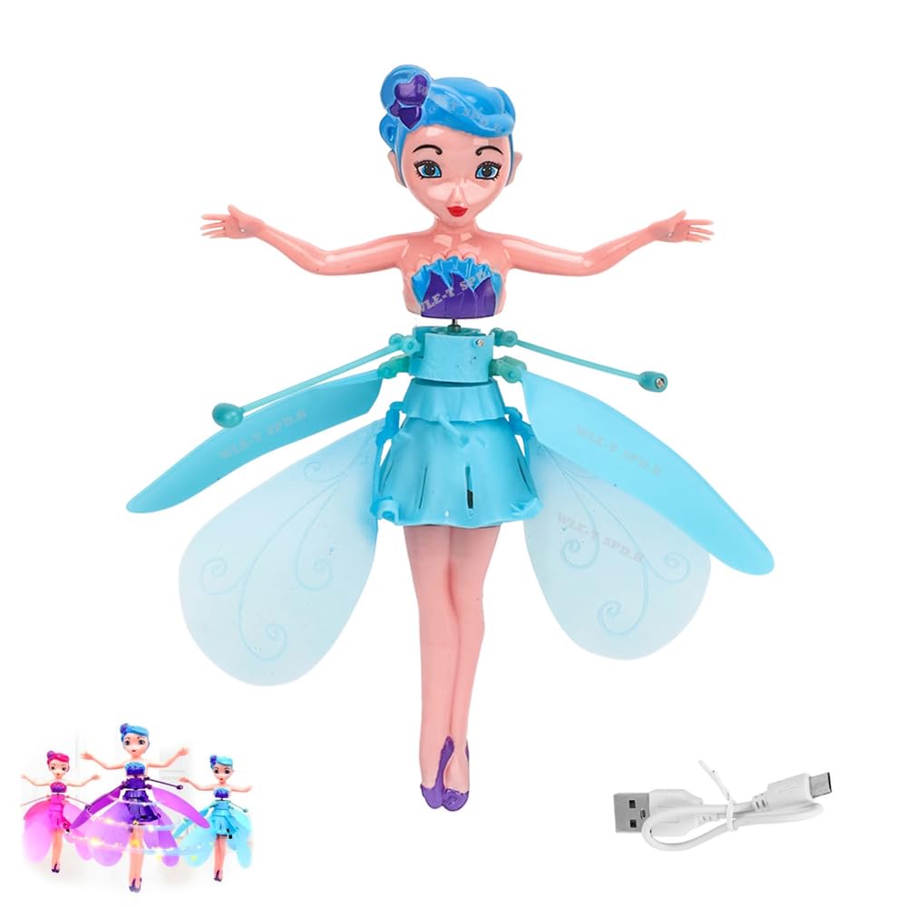 Princess Doll for Kids_Magic Flying Fairy Doll for Girls and Boys